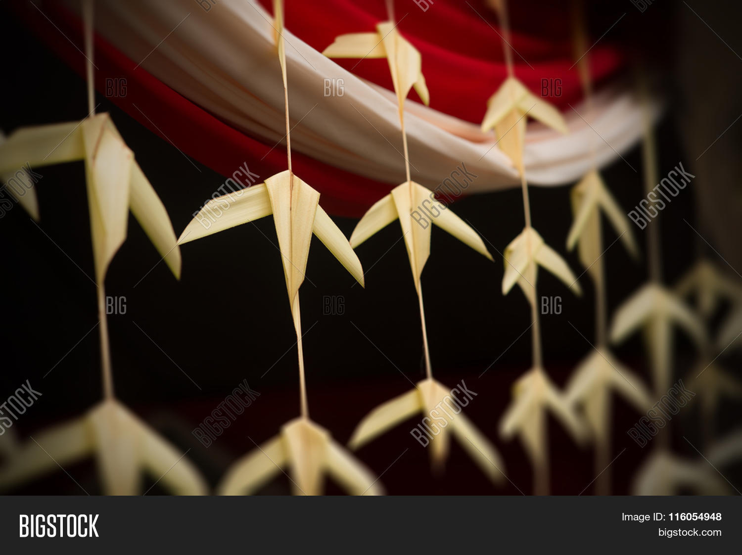 Coconut Leaves Decoration Thoranam Image & Photo | Bigstock