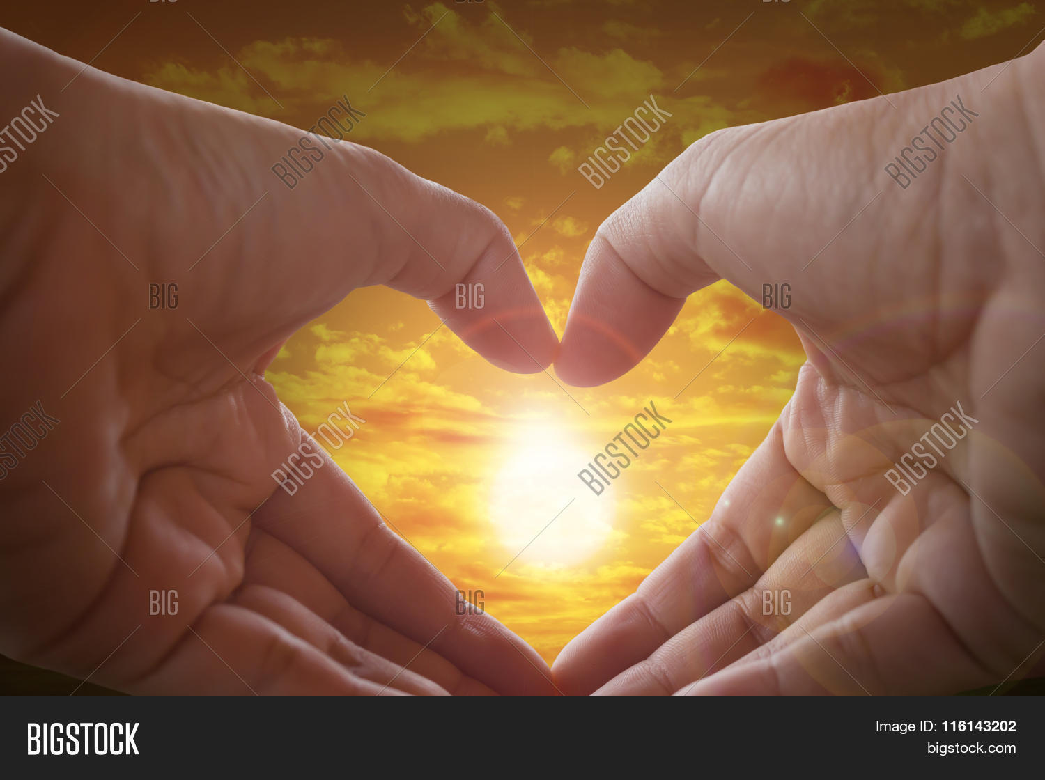 Hands Made Heart Shape Image & Photo (Free Trial) | Bigstock