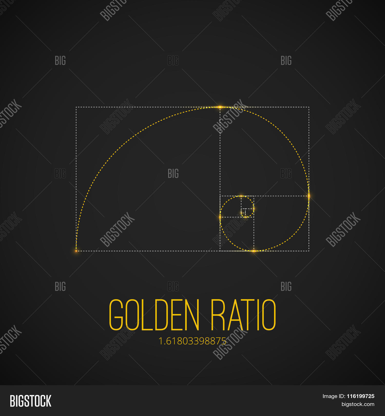 Symbol Golden Ratio Vector & Photo (Free Trial) | Bigstock