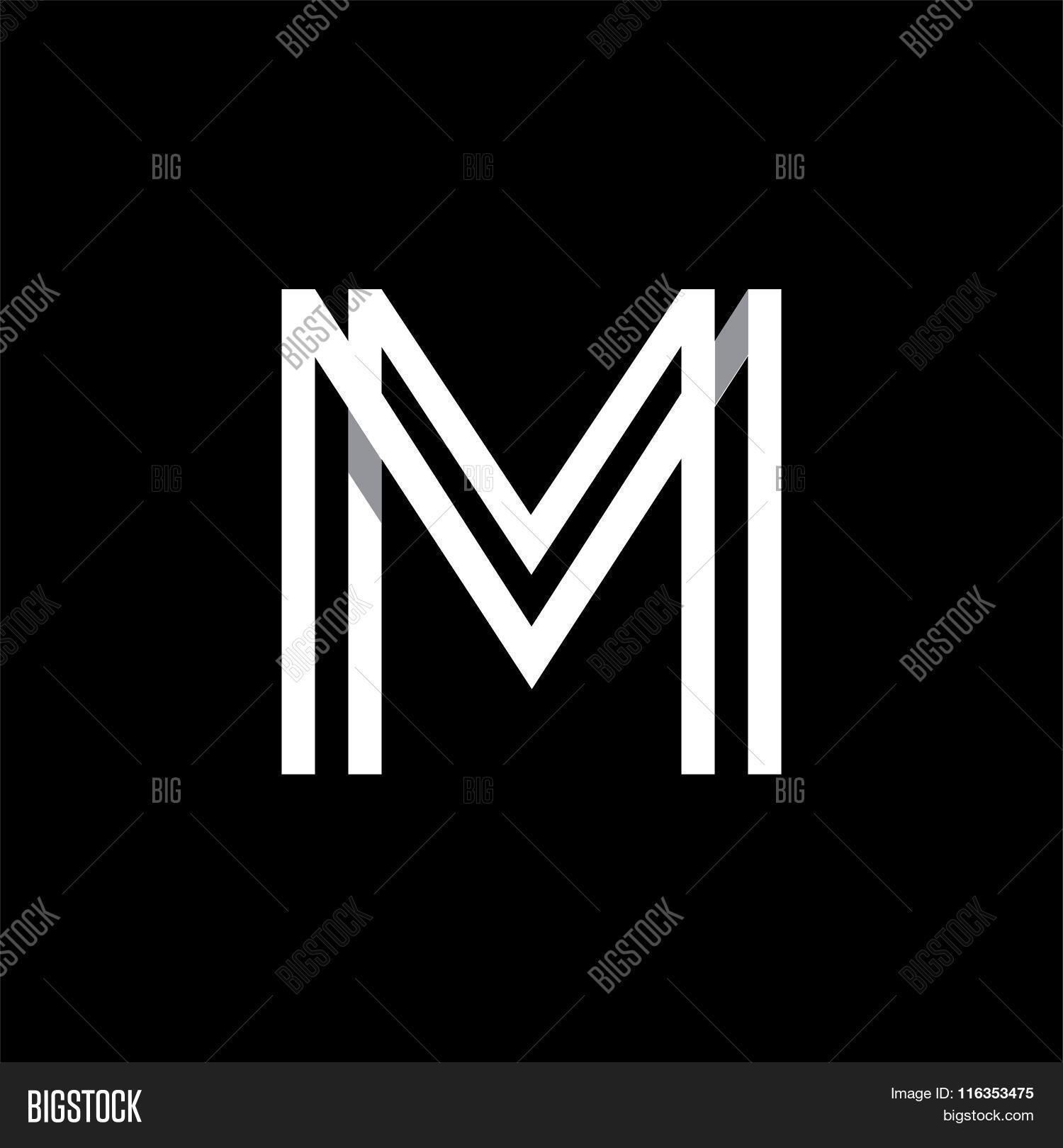 Capital Letter M. Vector & Photo (Free Trial) | Bigstock