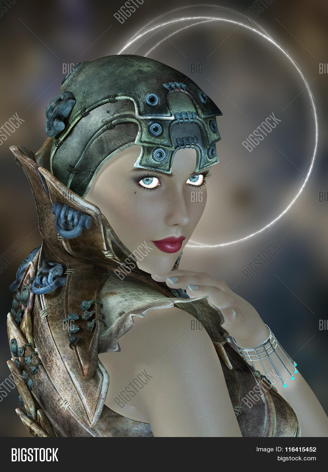 Futuristic Woman Image & Photo (Free Trial) | Bigstock