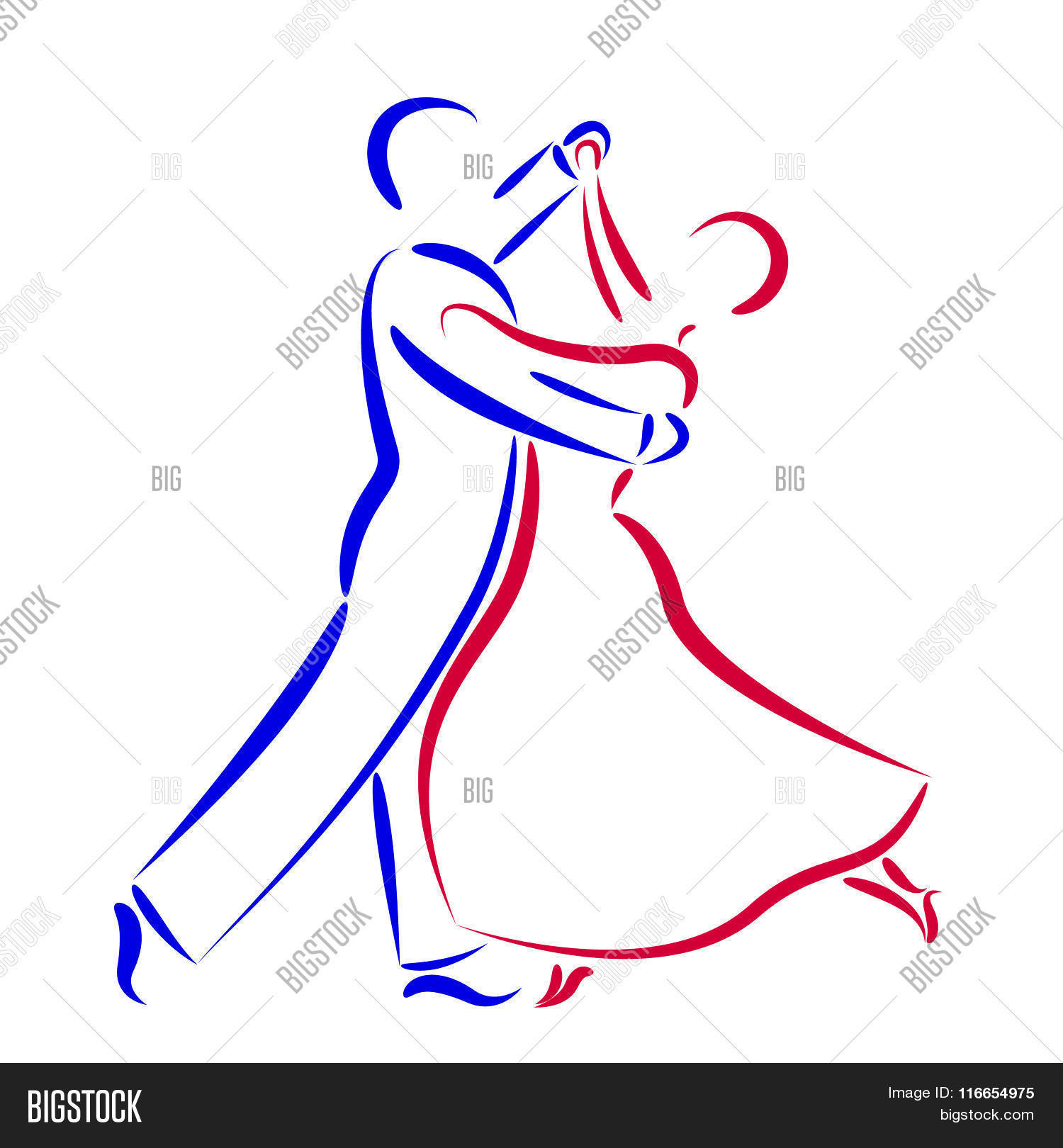 Dancing Couple Logo Vector & Photo (Free Trial) | Bigstock