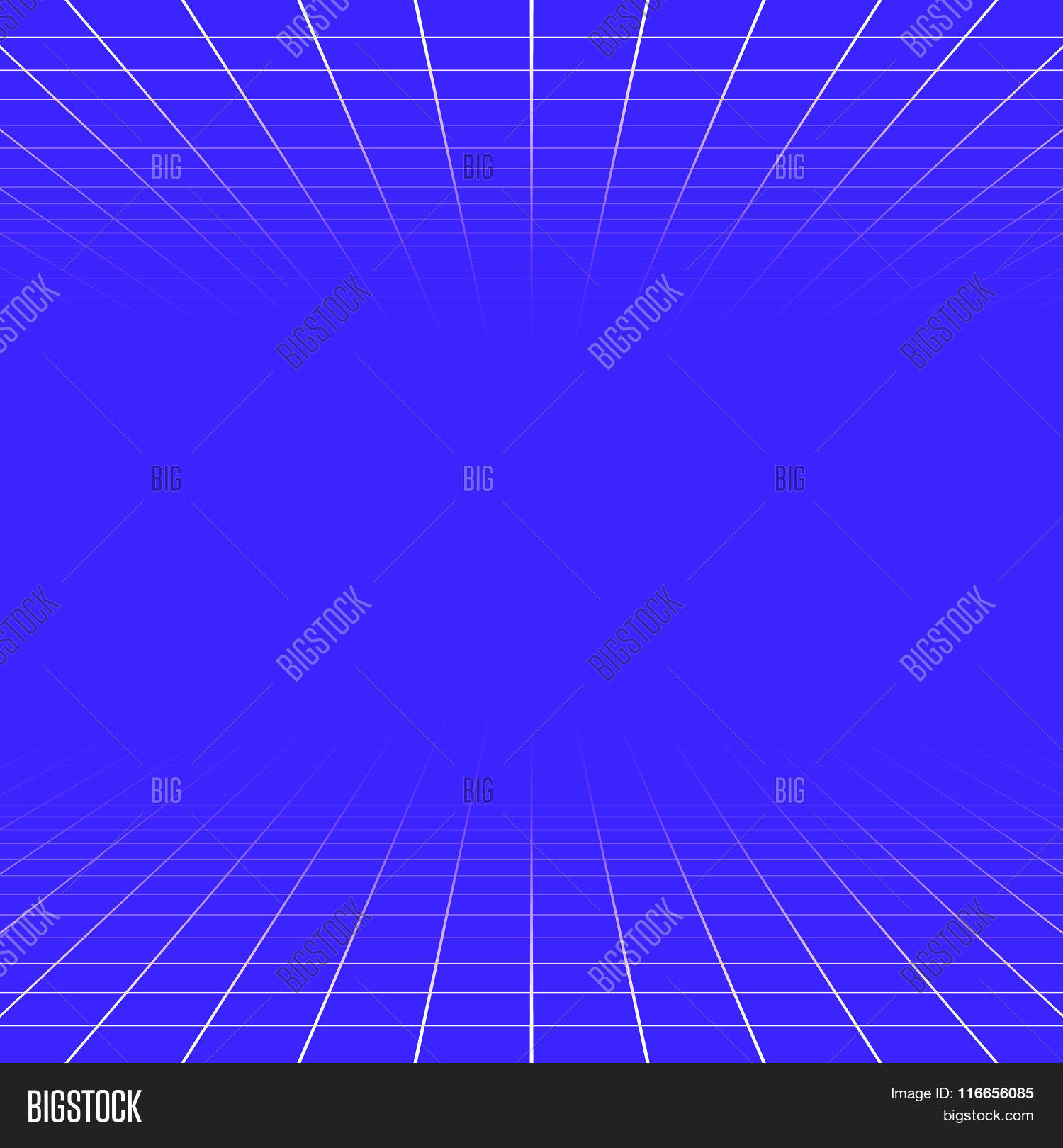 Fading Vanishing Grid Vector & Photo (Free Trial) | Bigstock