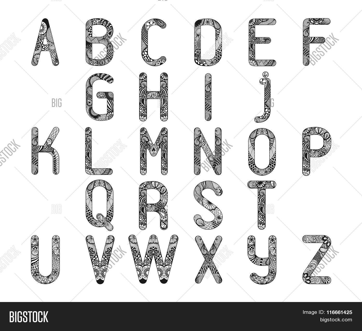 Zentangle Stylized Vector & Photo (Free Trial) | Bigstock