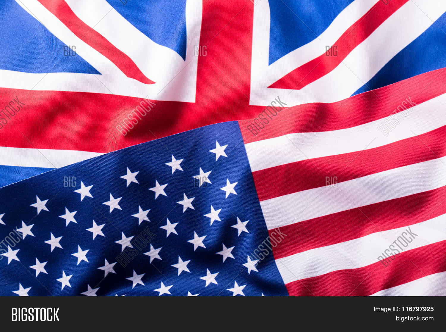 Mixed Flags USA UK. Image & Photo (Free Trial) | Bigstock