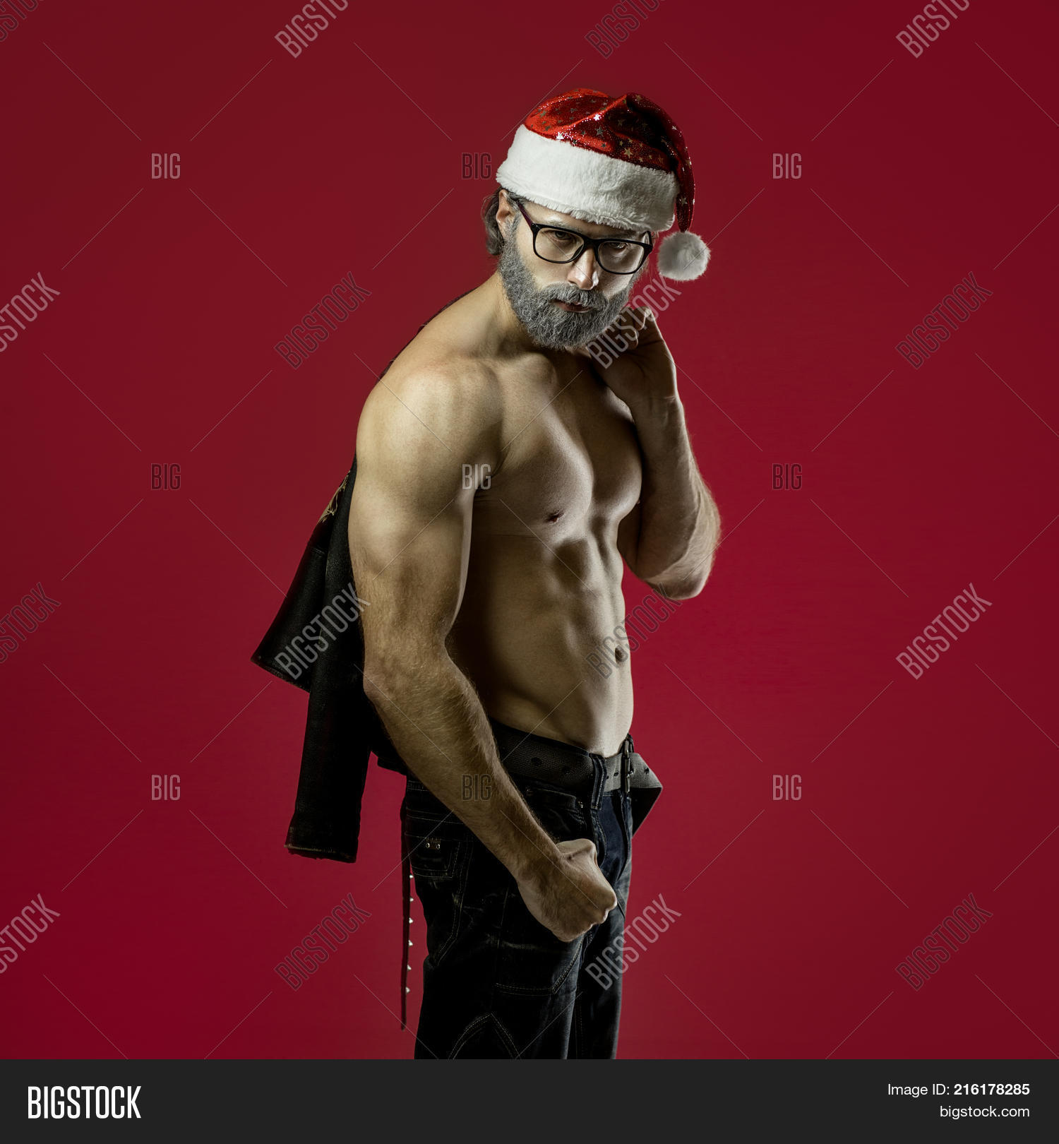 Tough Santa Claus Red Image & Photo (Free Trial) | Bigstock
