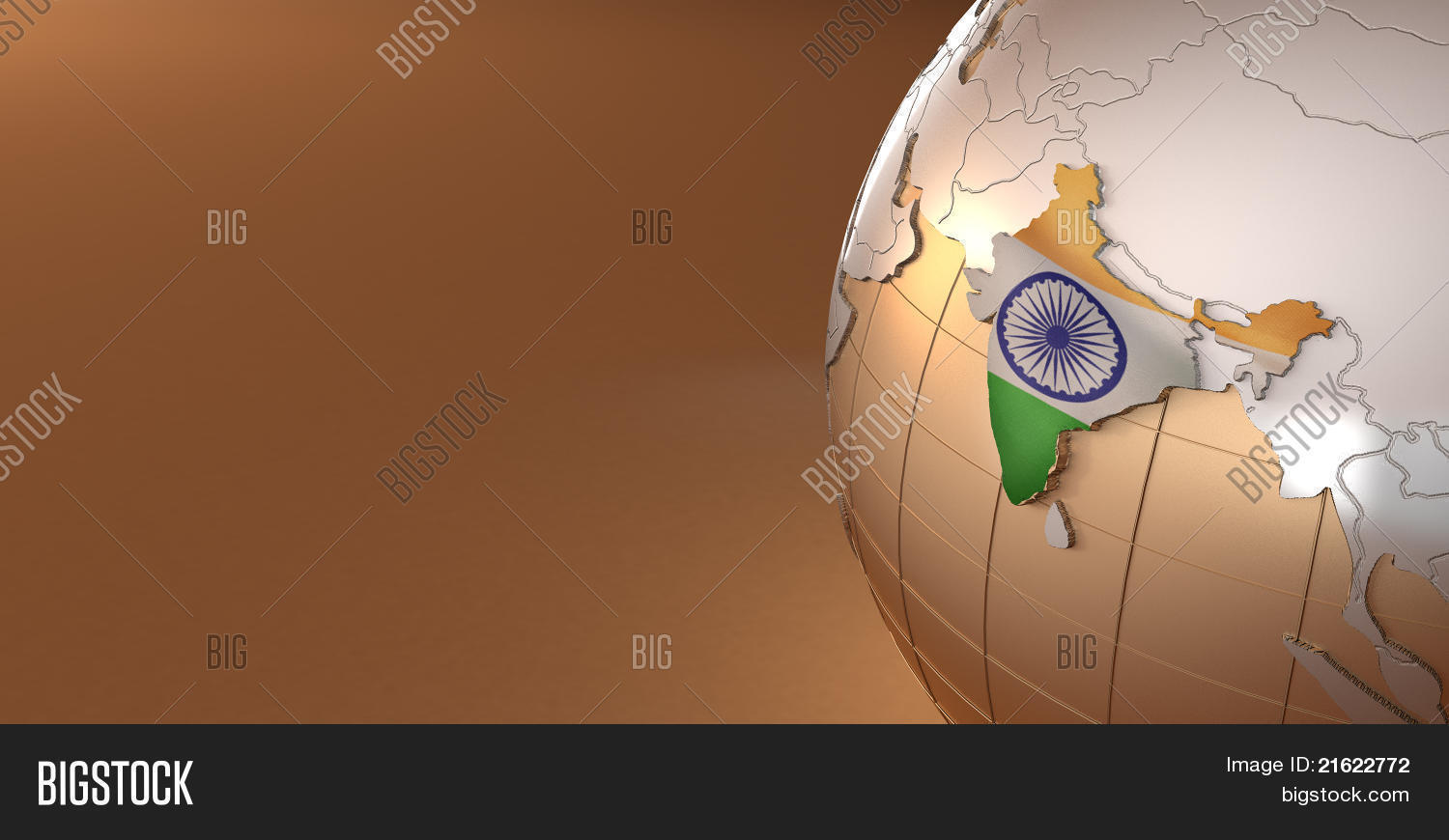 Map India On Earth Image & Photo (Free Trial) | Bigstock