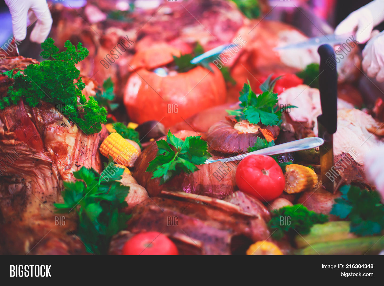 Big Giant Dish Plate Image & Photo (Free Trial) | Bigstock