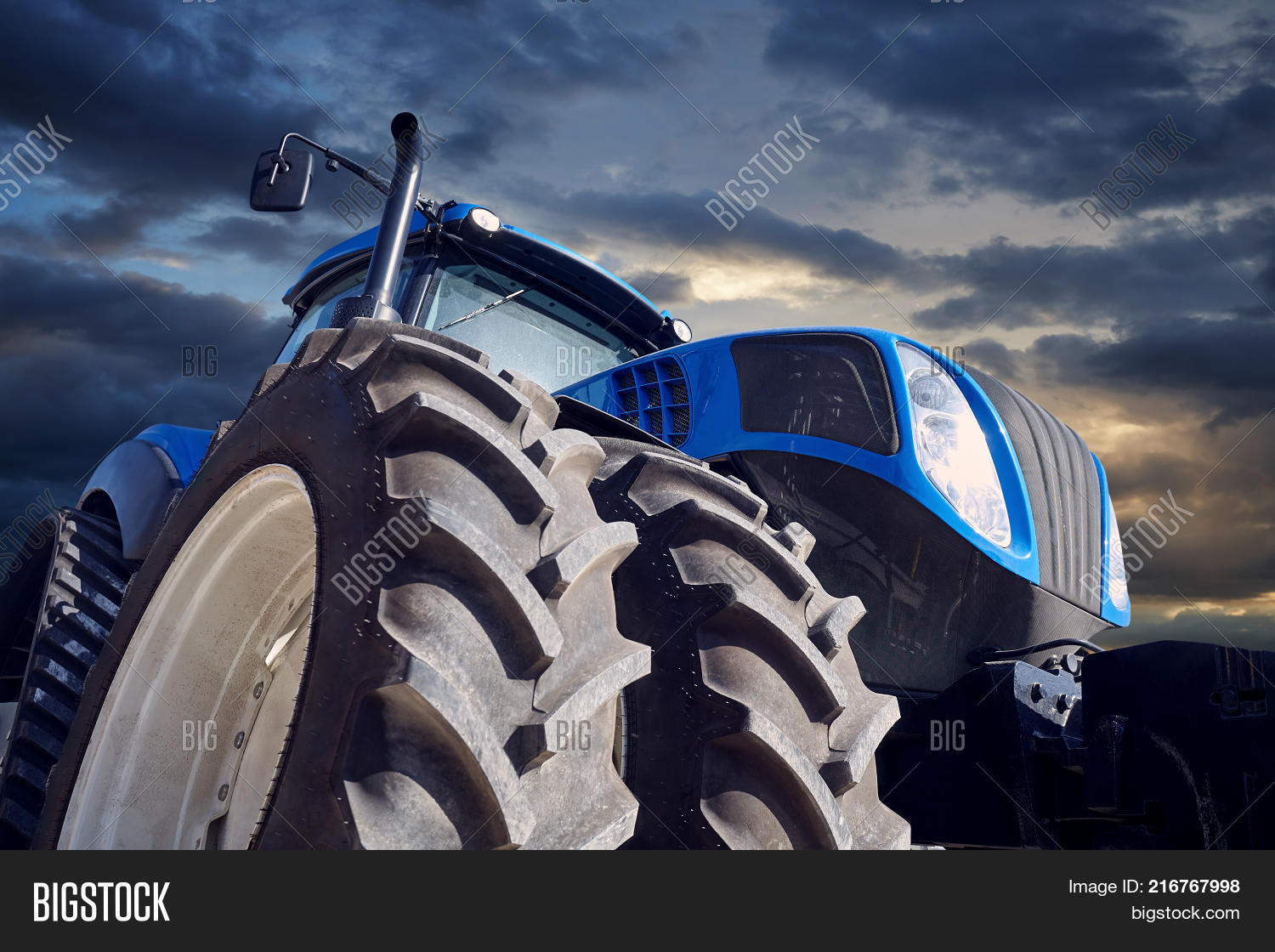 Tractor Working On Image & Photo (Free Trial) | Bigstock