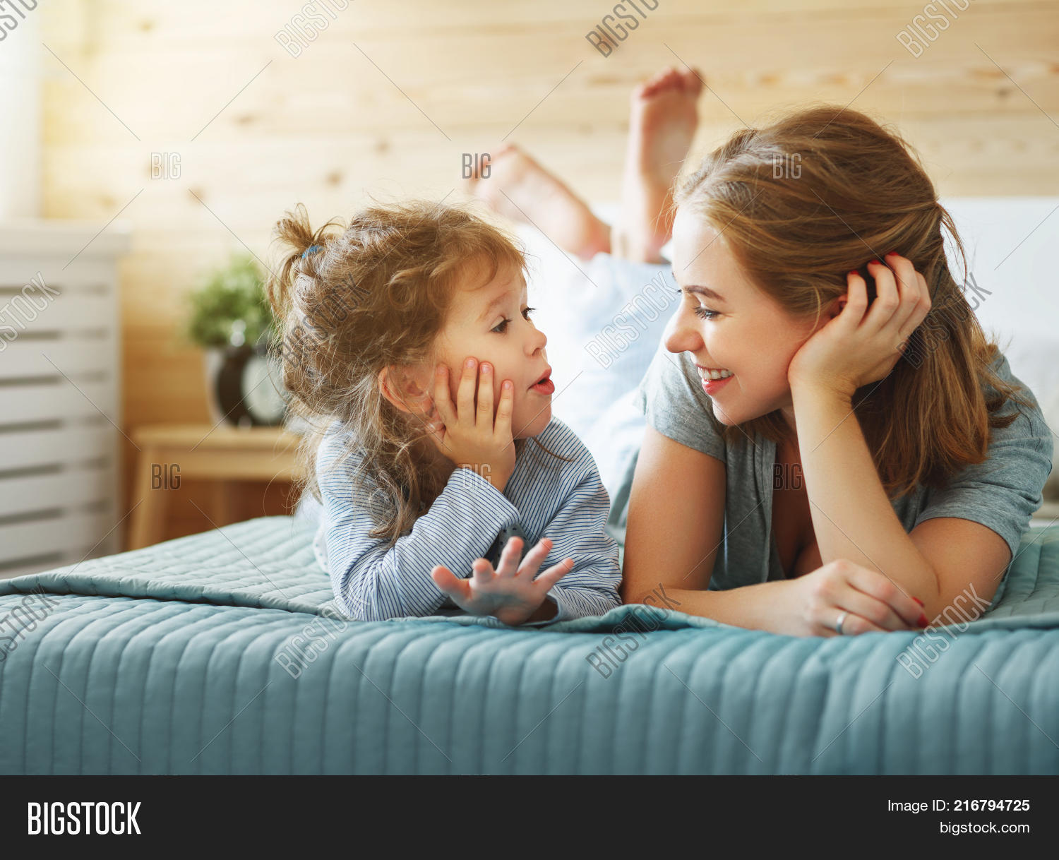 Happy Family Mother Image & Photo (Free Trial) | Bigstock