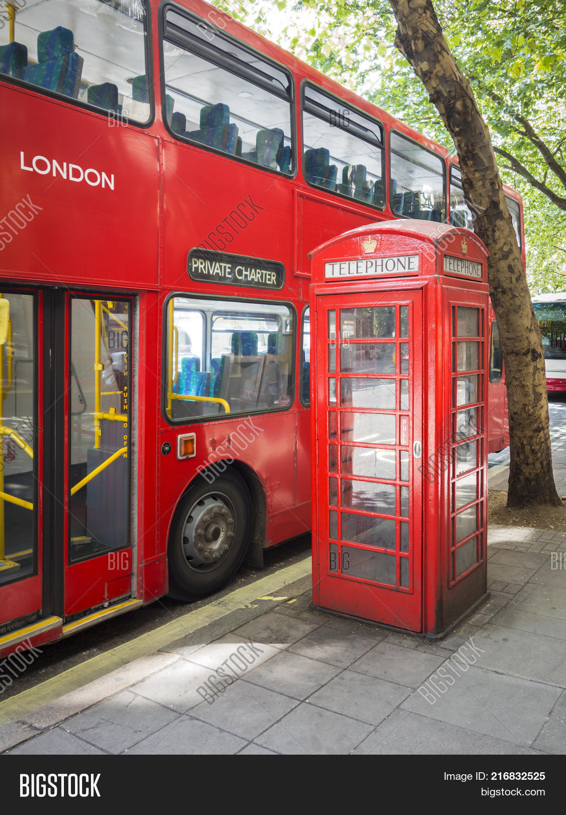 Image Red Bus Typical Image & Photo (Free Trial) | Bigstock
