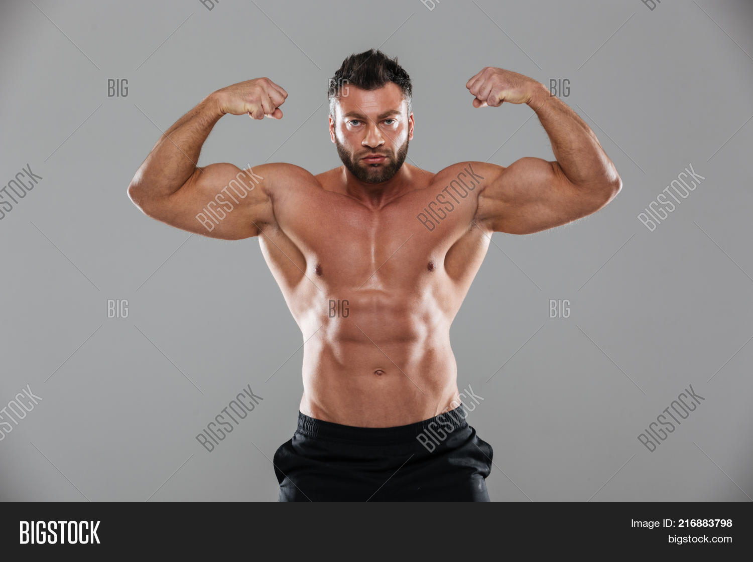 Portrait Muscular Image & Photo (Free Trial) | Bigstock