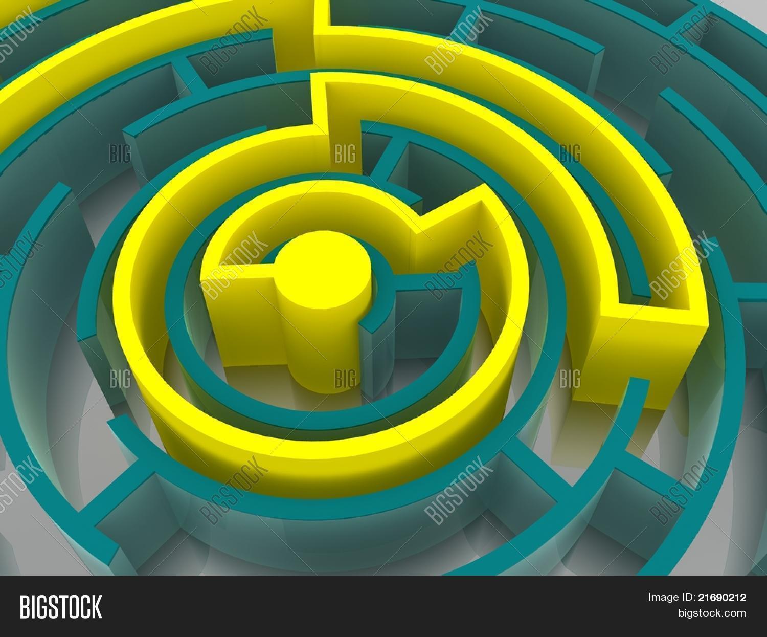 Labyrinth. 3d Image & Photo (Free Trial) | Bigstock