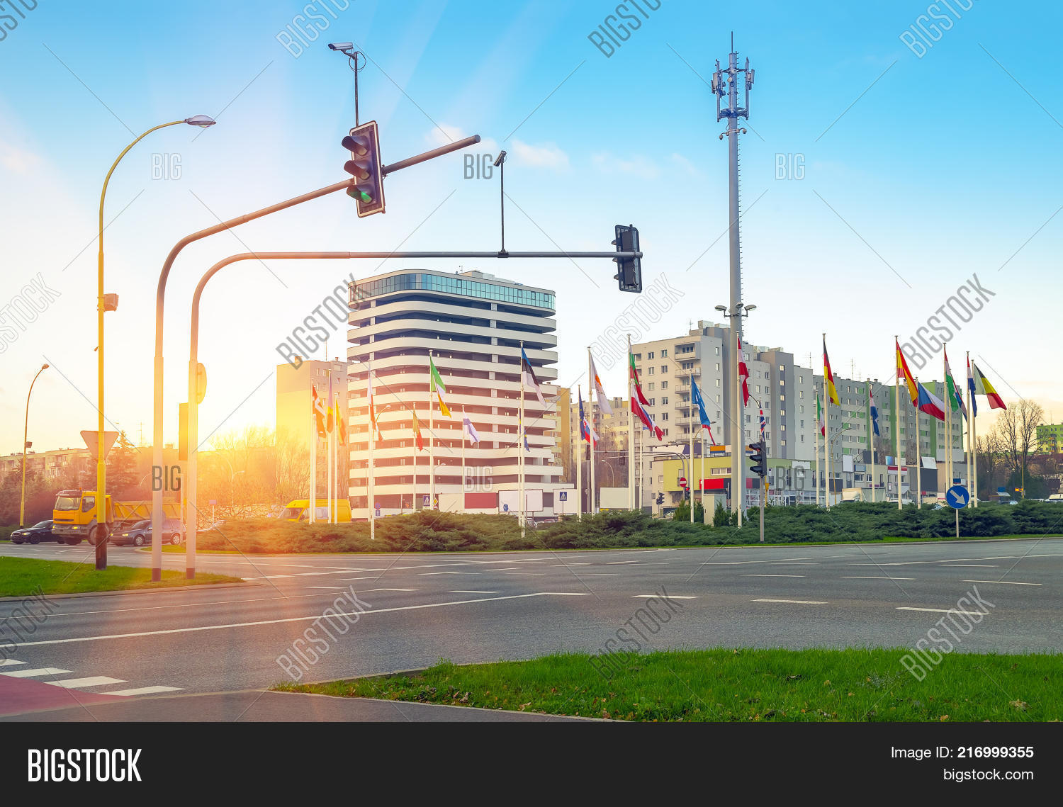 Crossroad Flags Image & Photo (Free Trial) | Bigstock