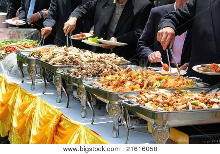 Wedding Buffet Line Image & Photo (Free Trial) | Bigstock