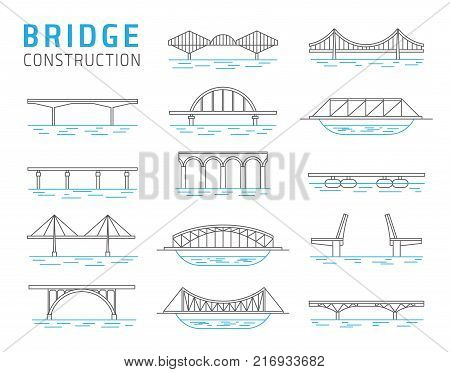 Bridge Constructions Vector & Photo (Free Trial) | Bigstock