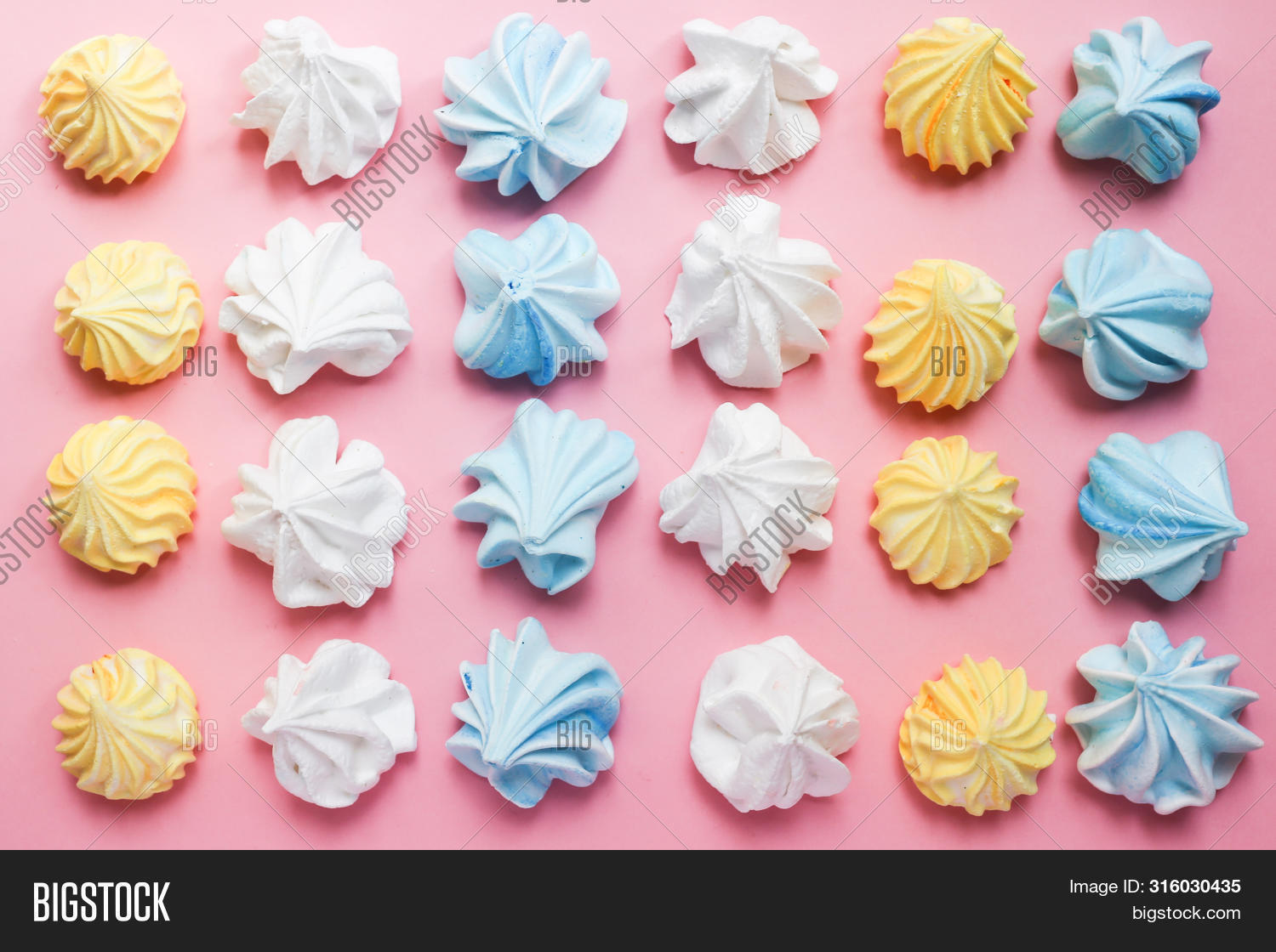 Multicolored Meringue Image & Photo (Free Trial) | Bigstock