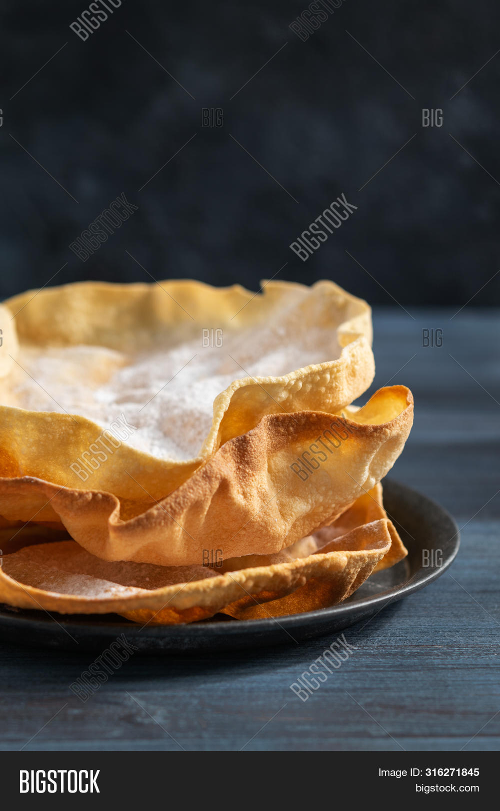 Close Papadum Papad Image & Photo (Free Trial) | Bigstock