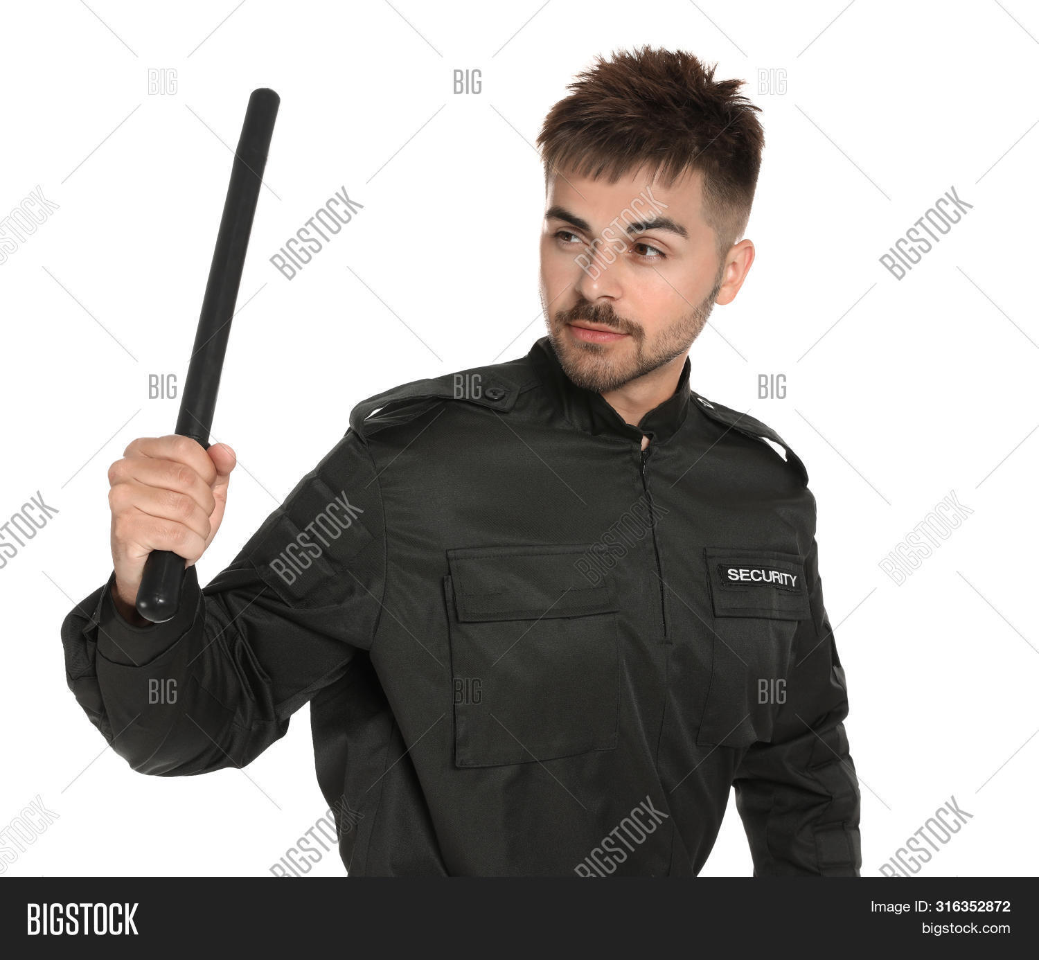Male Security Guard Image & Photo (Free Trial) | Bigstock