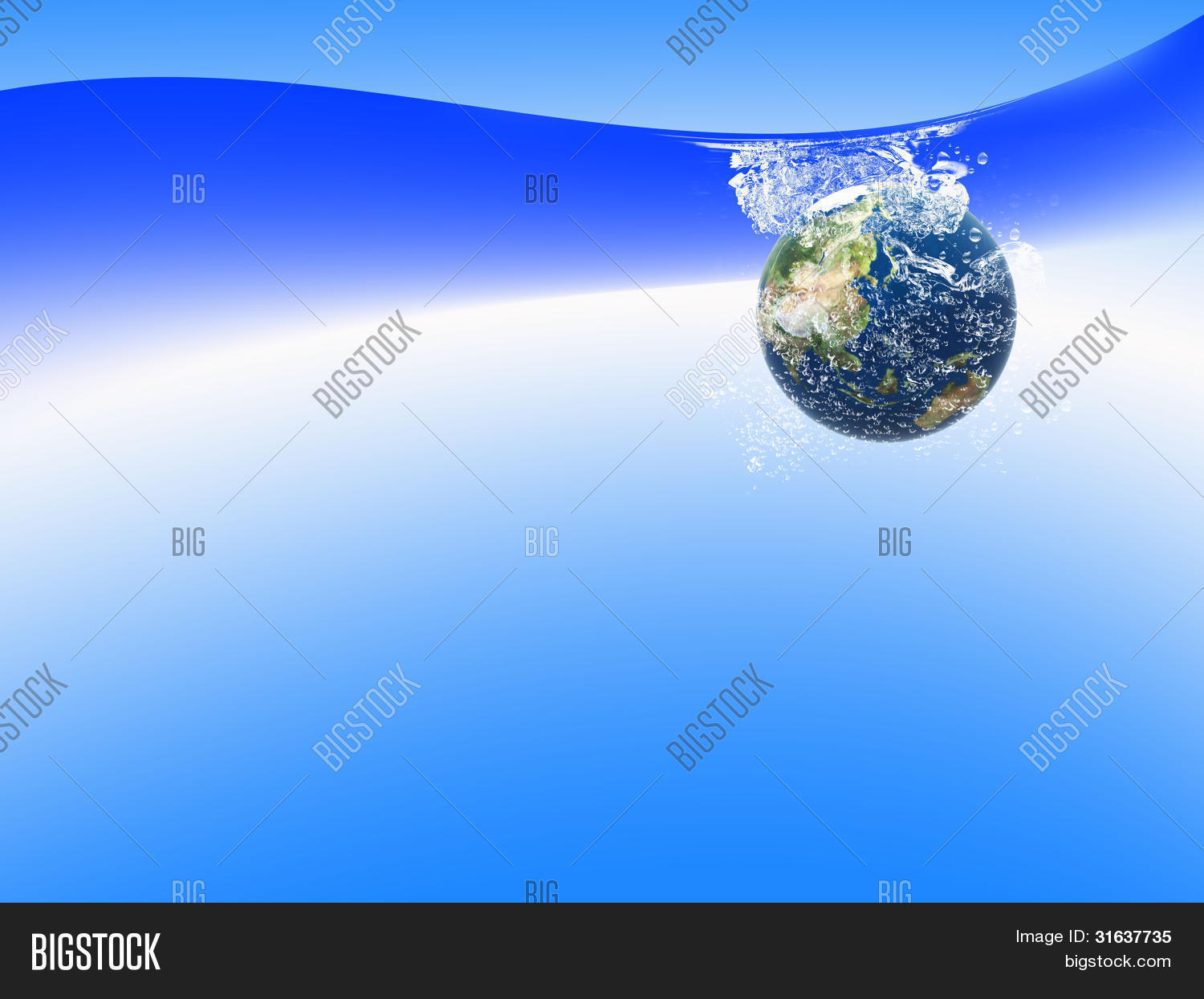 Earth Water Blue Image & Photo (Free Trial) | Bigstock