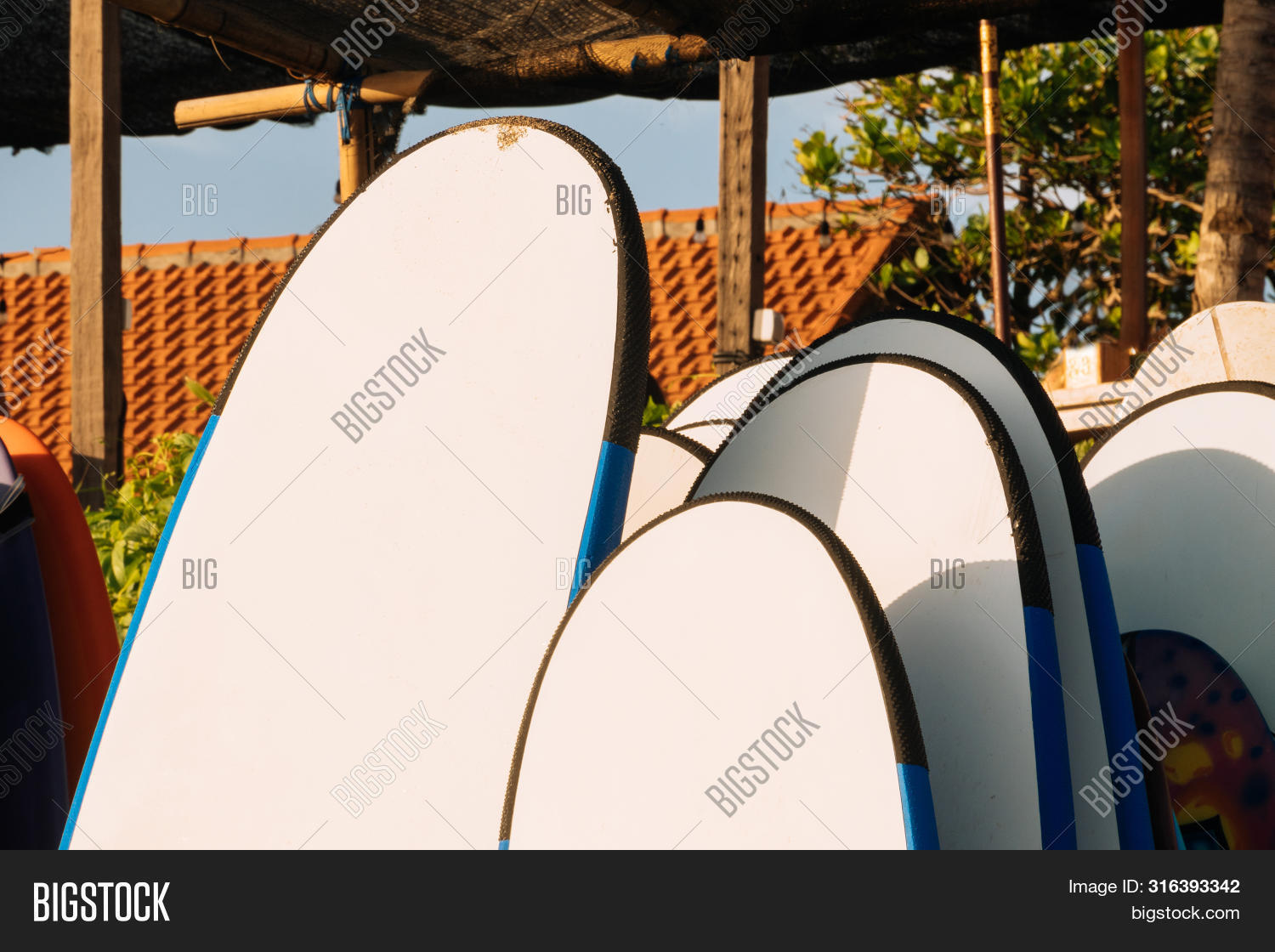 Close Set White Blue Image & Photo (Free Trial) | Bigstock