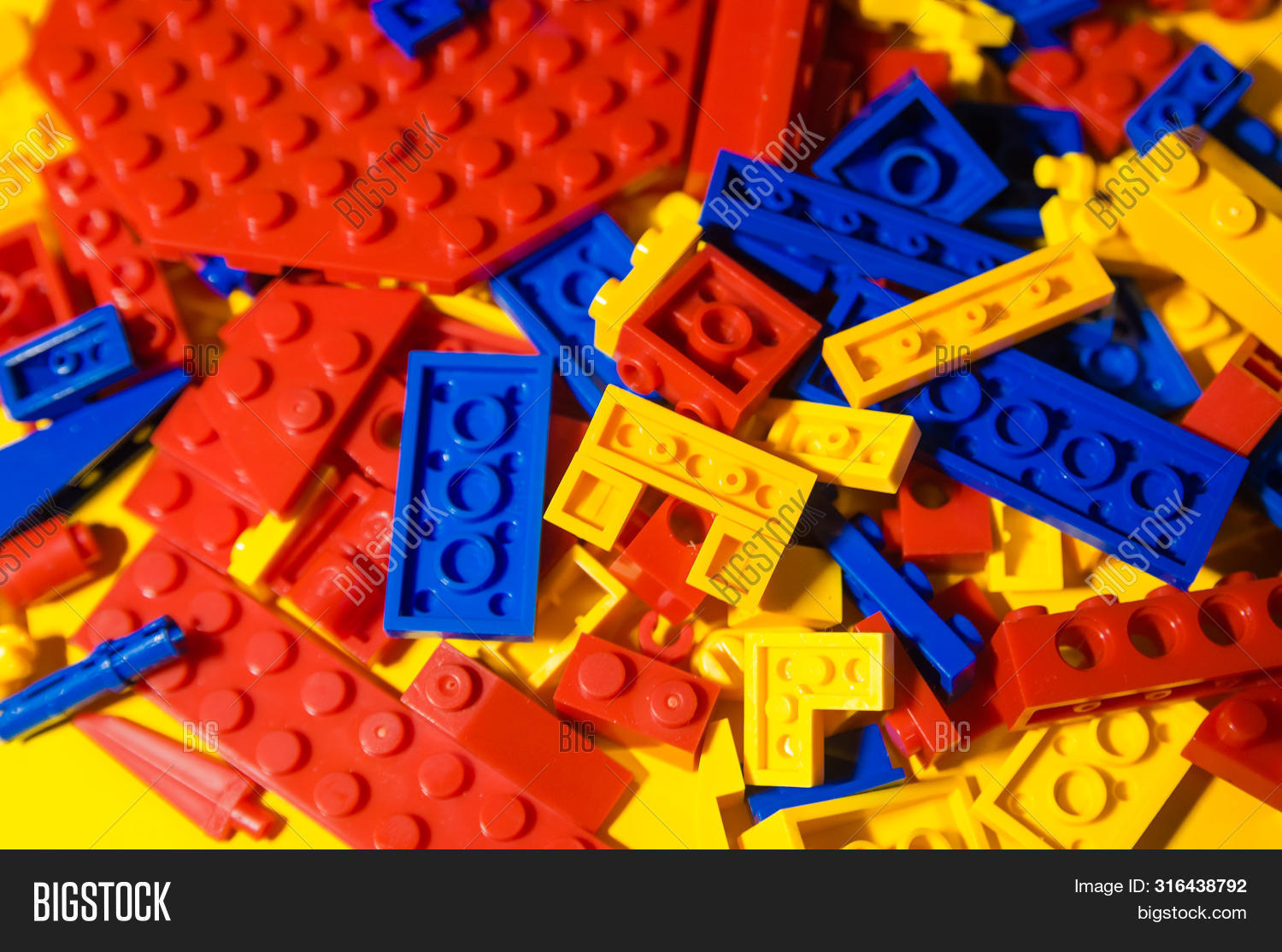 Colored Toy Bricks Image & Photo (Free Trial) | Bigstock