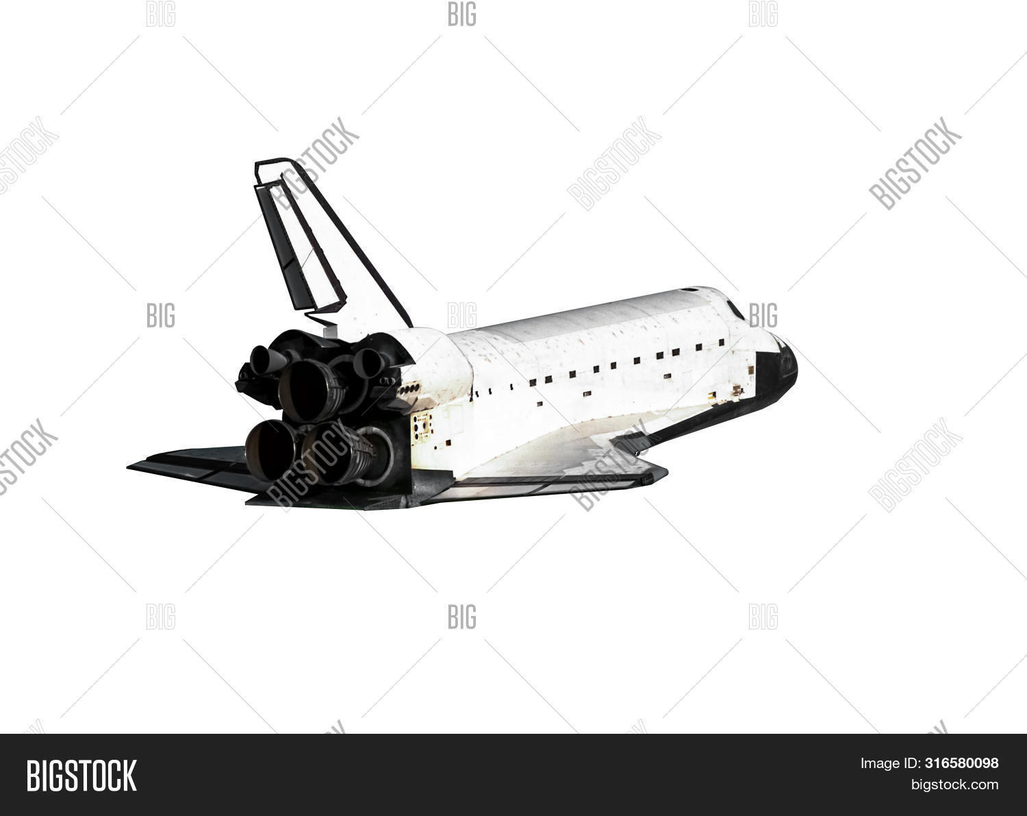 Flying Space Shuttle Image & Photo (Free Trial) | Bigstock