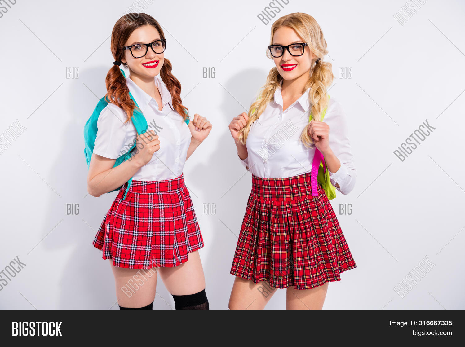 Photo Two Classmates Image & Photo (Free Trial) | Bigstock