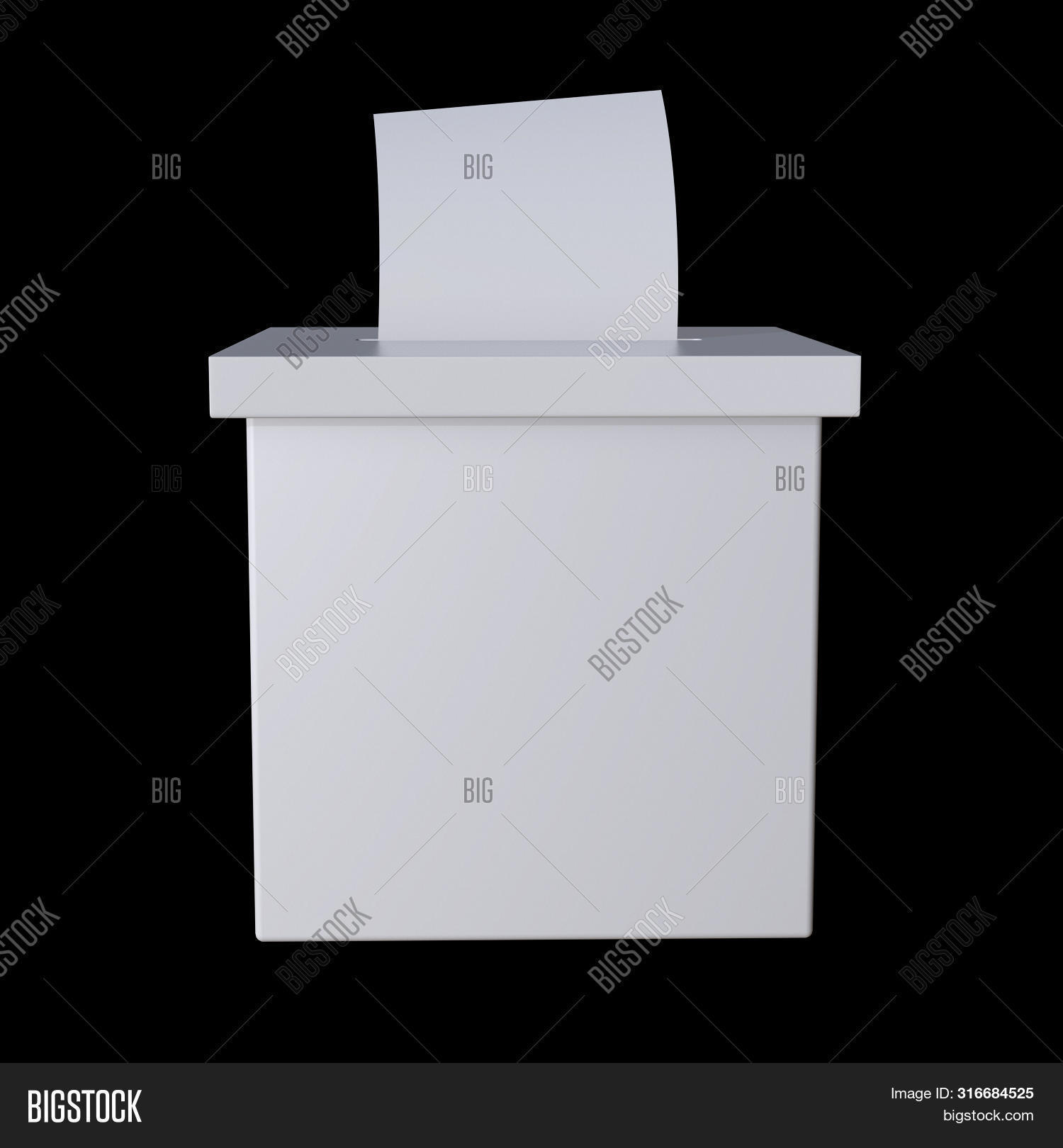 Blank Election Box Image & Photo (Free Trial) | Bigstock