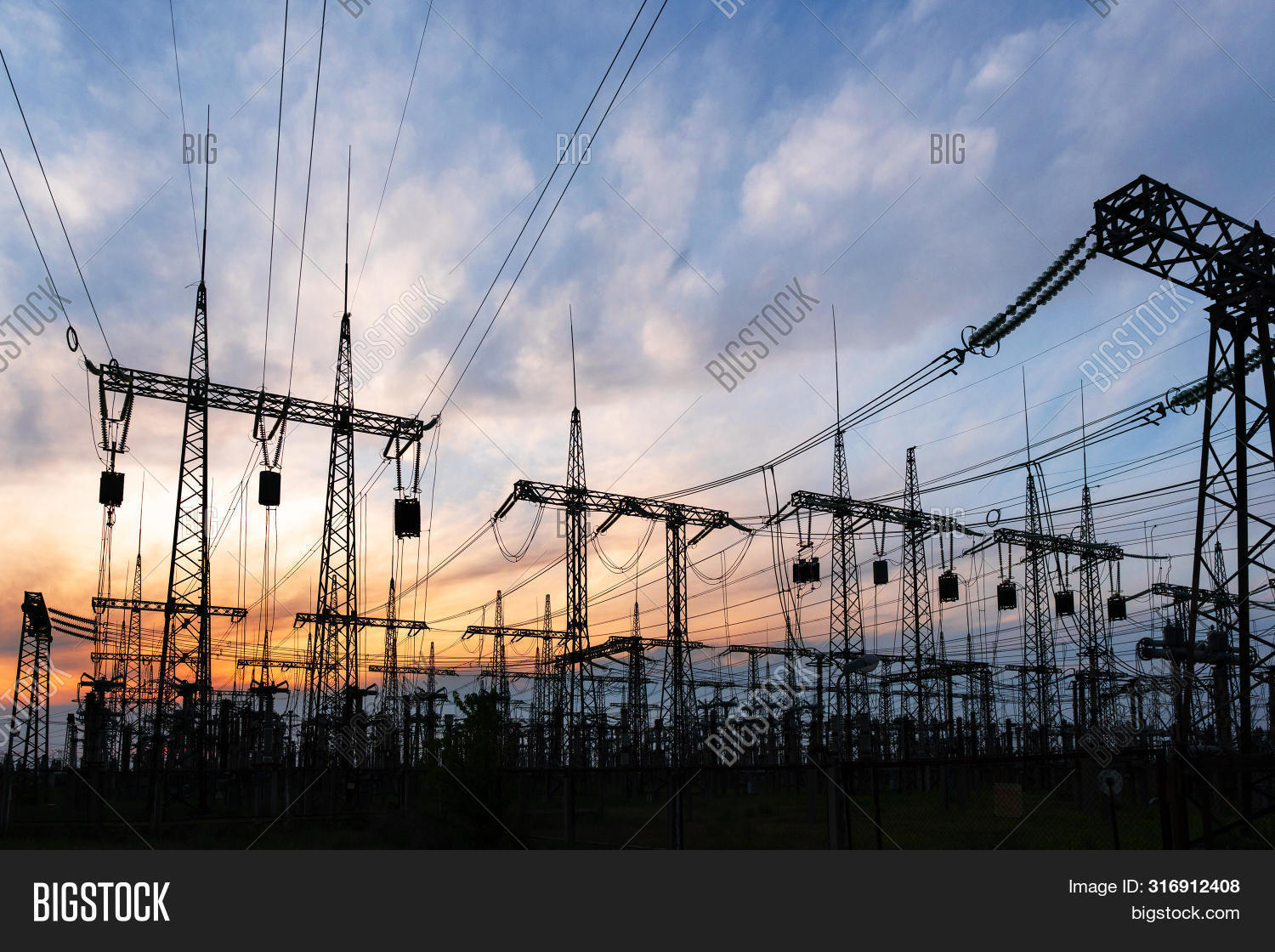 High-voltage Power Image & Photo (Free Trial) | Bigstock