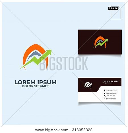 Simple Financial Logo Vector & Photo (Free Trial) | Bigstock