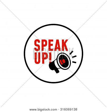 Speak Vector Label Vector & Photo (Free Trial) | Bigstock