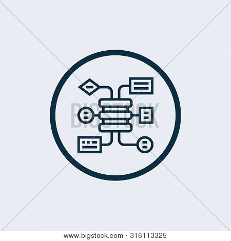 Algorithm Icon Vector & Photo (Free Trial) | Bigstock