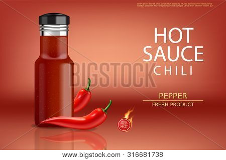 Hot Chilli Sauce Vector & Photo (Free Trial) | Bigstock