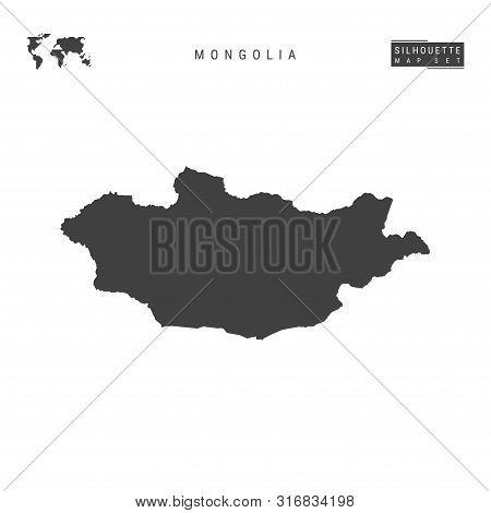 Mongolia Blank Vector Vector & Photo (Free Trial) | Bigstock