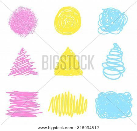 Multicolored Hatching Vector & Photo (Free Trial) | Bigstock
