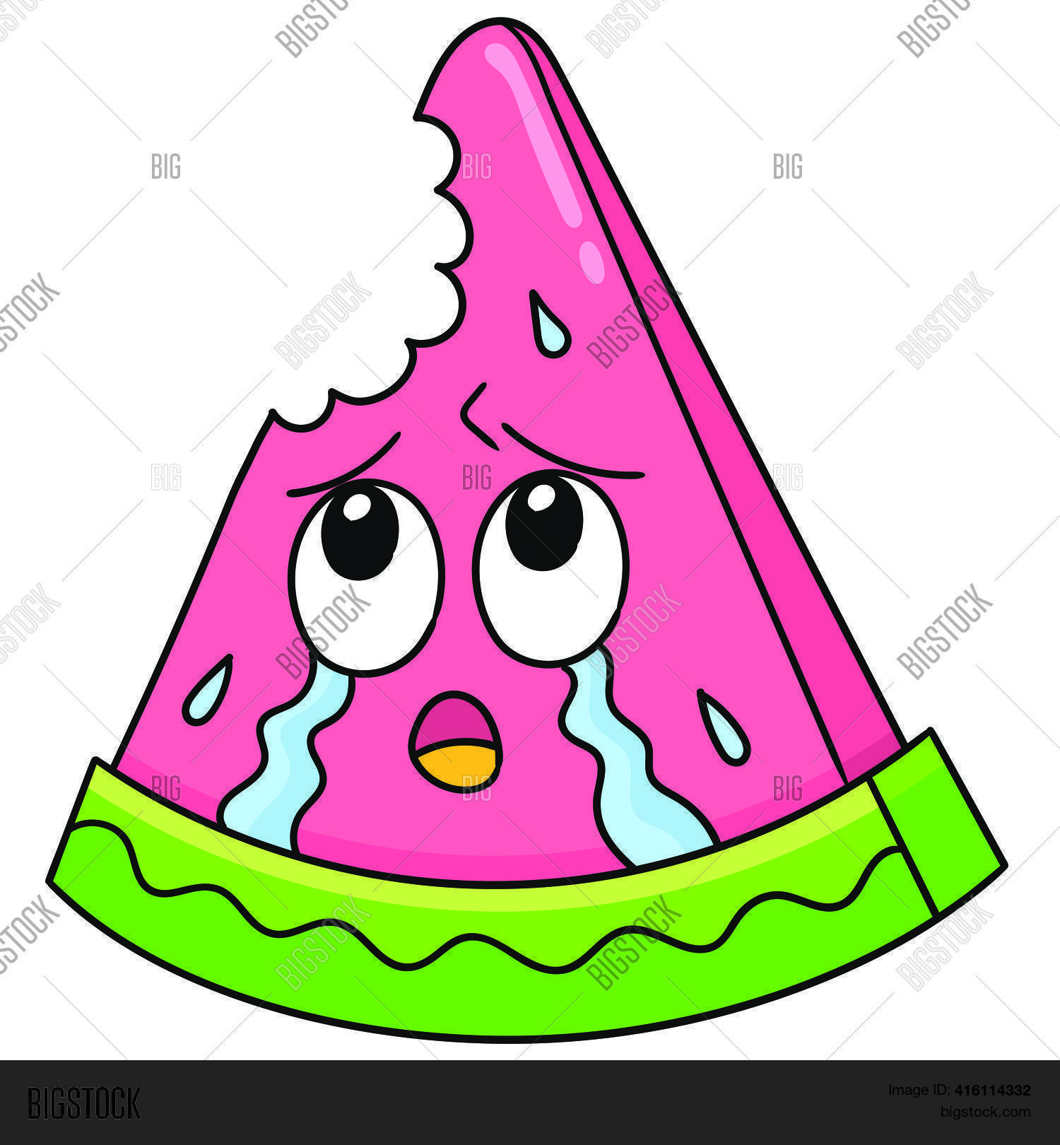 Watermelon That Had Vector & Photo (Free Trial) | Bigstock