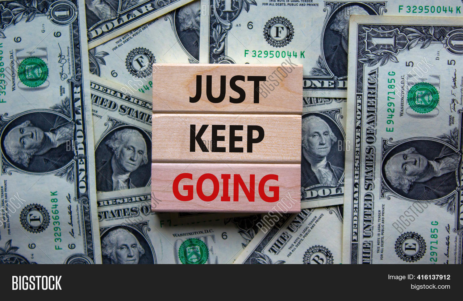 Just Keep Going Symbol Image & Photo (Free Trial) | Bigstock