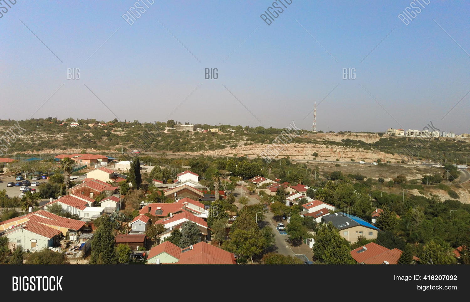 Birds-eye View Village Image & Photo (Free Trial) | Bigstock