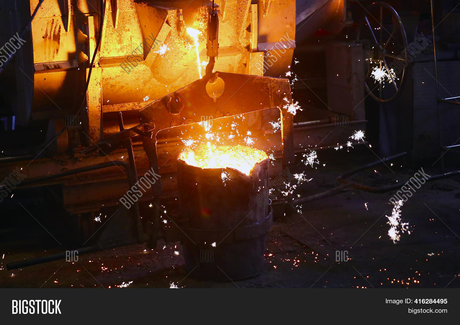 Casting Steel Steel Image & Photo (Free Trial) | Bigstock