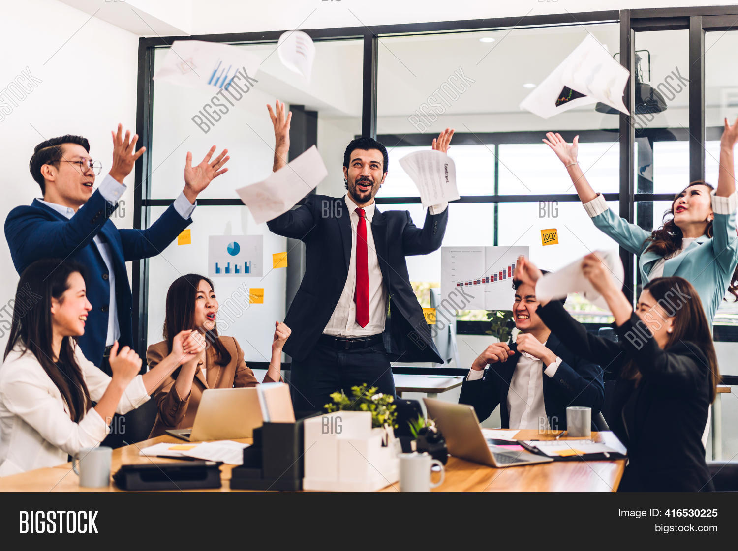 Successful Group Image & Photo (Free Trial) | Bigstock