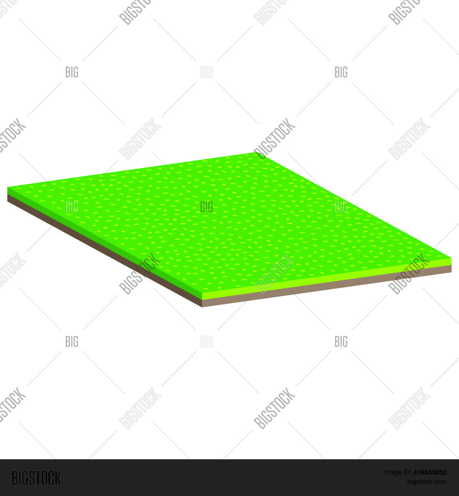 Lawn Brown Soil.turf Vector & Photo (Free Trial) | Bigstock