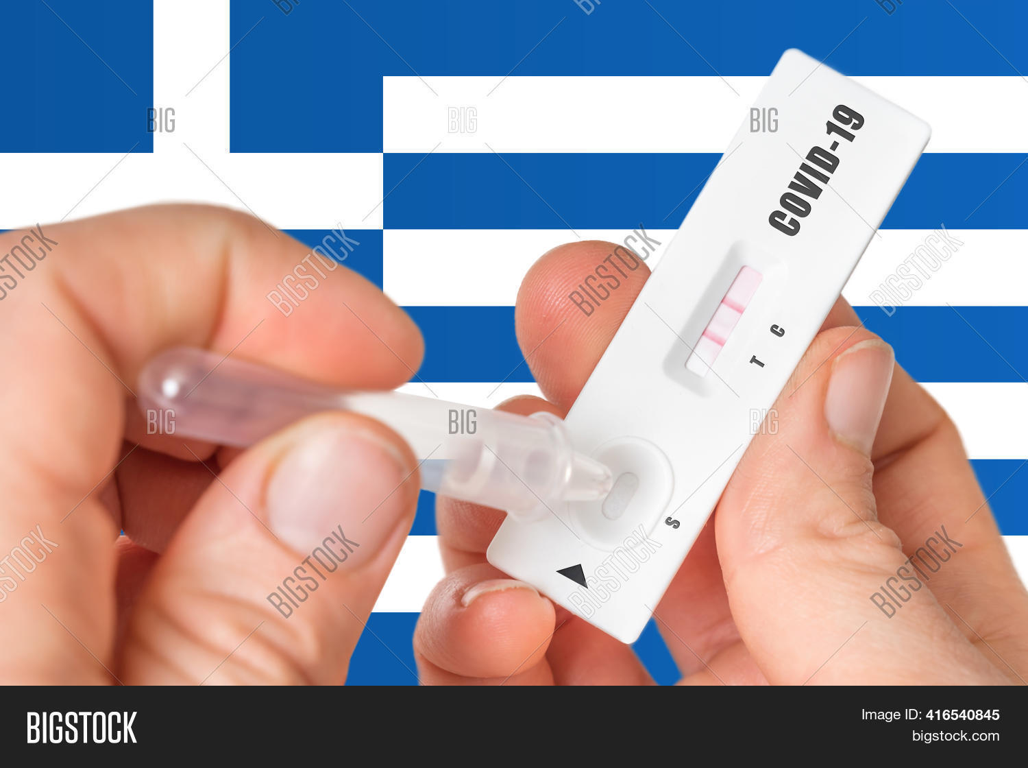 Positive Rapid Test On Image & Photo (Free Trial) | Bigstock