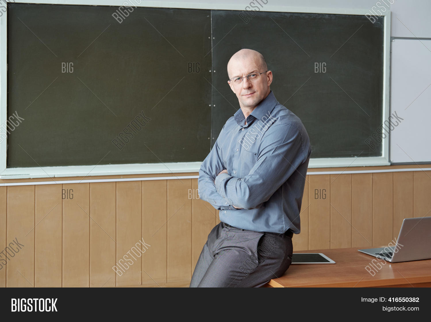 Bald Professor Image & Photo (Free Trial) | Bigstock