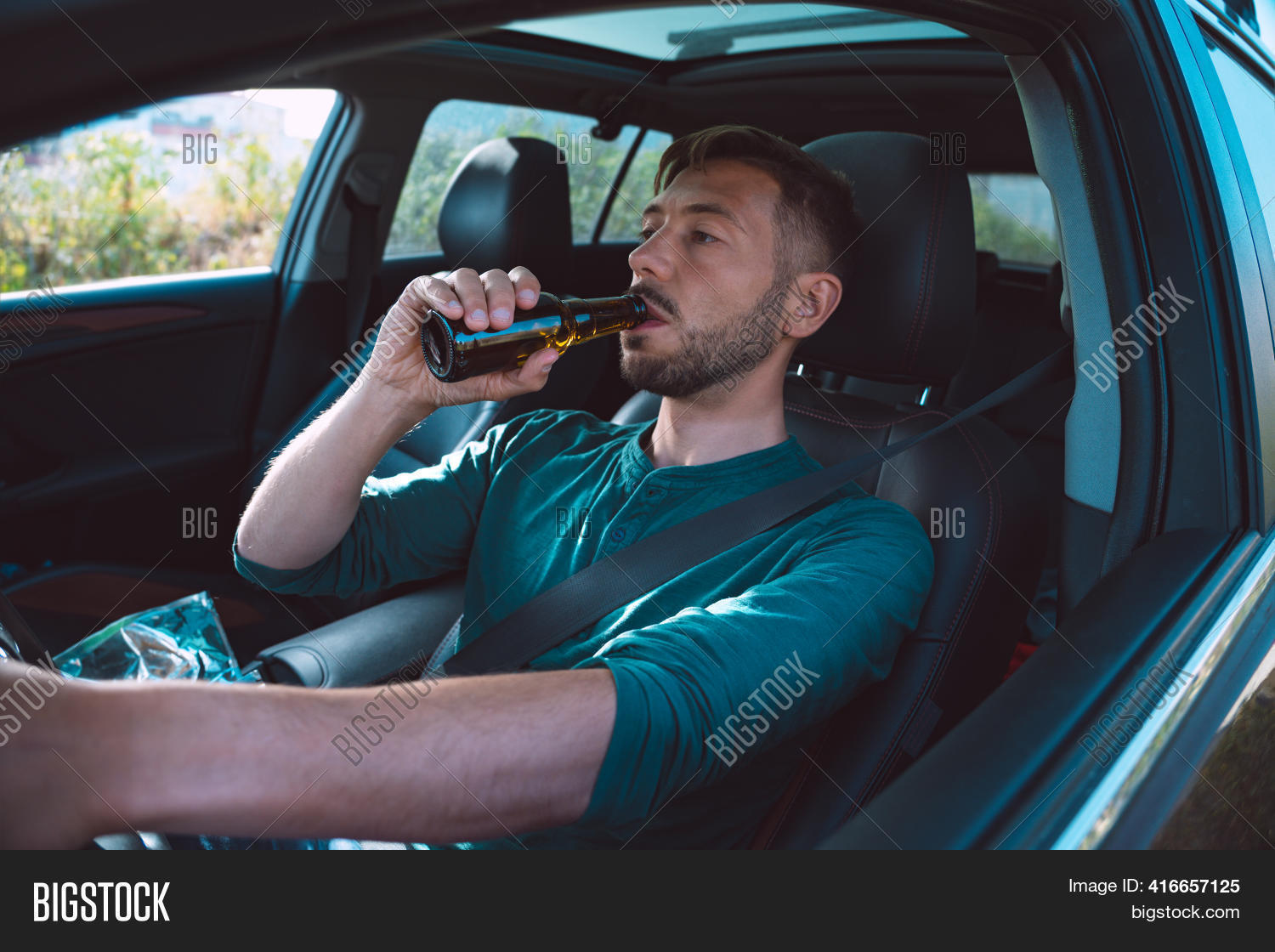 Drunk Driver. Young Image & Photo (Free Trial) | Bigstock