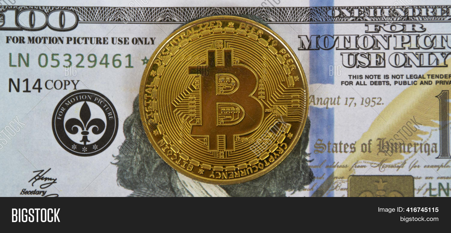 Gold Bitcoin Coin Image & Photo (Free Trial) | Bigstock