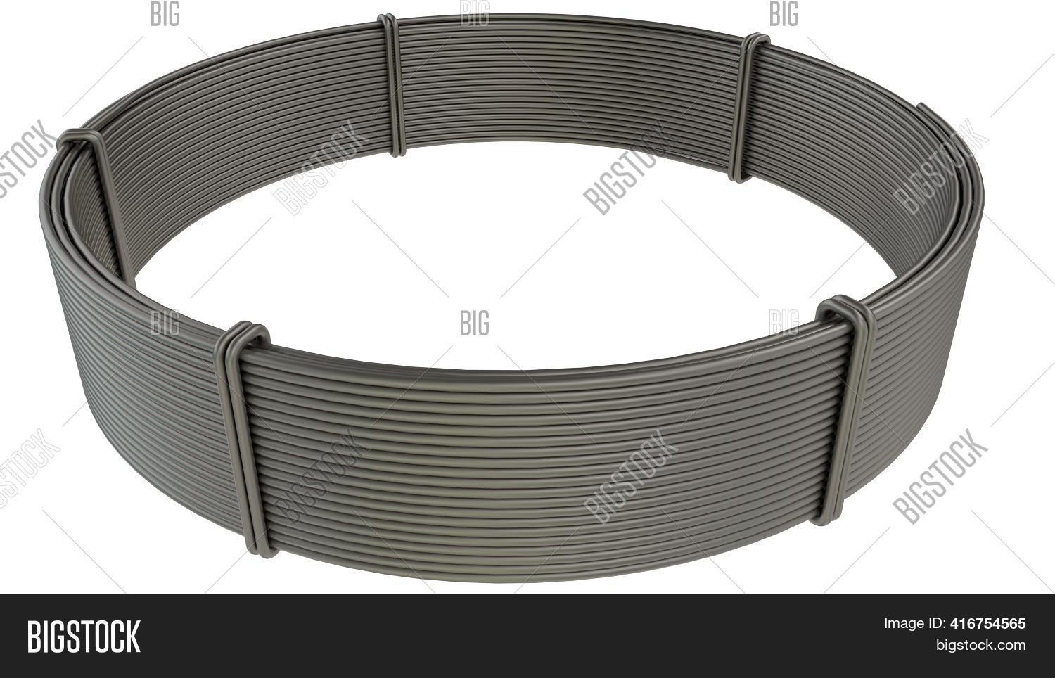 Steel Wire Spool Image & Photo (Free Trial) | Bigstock