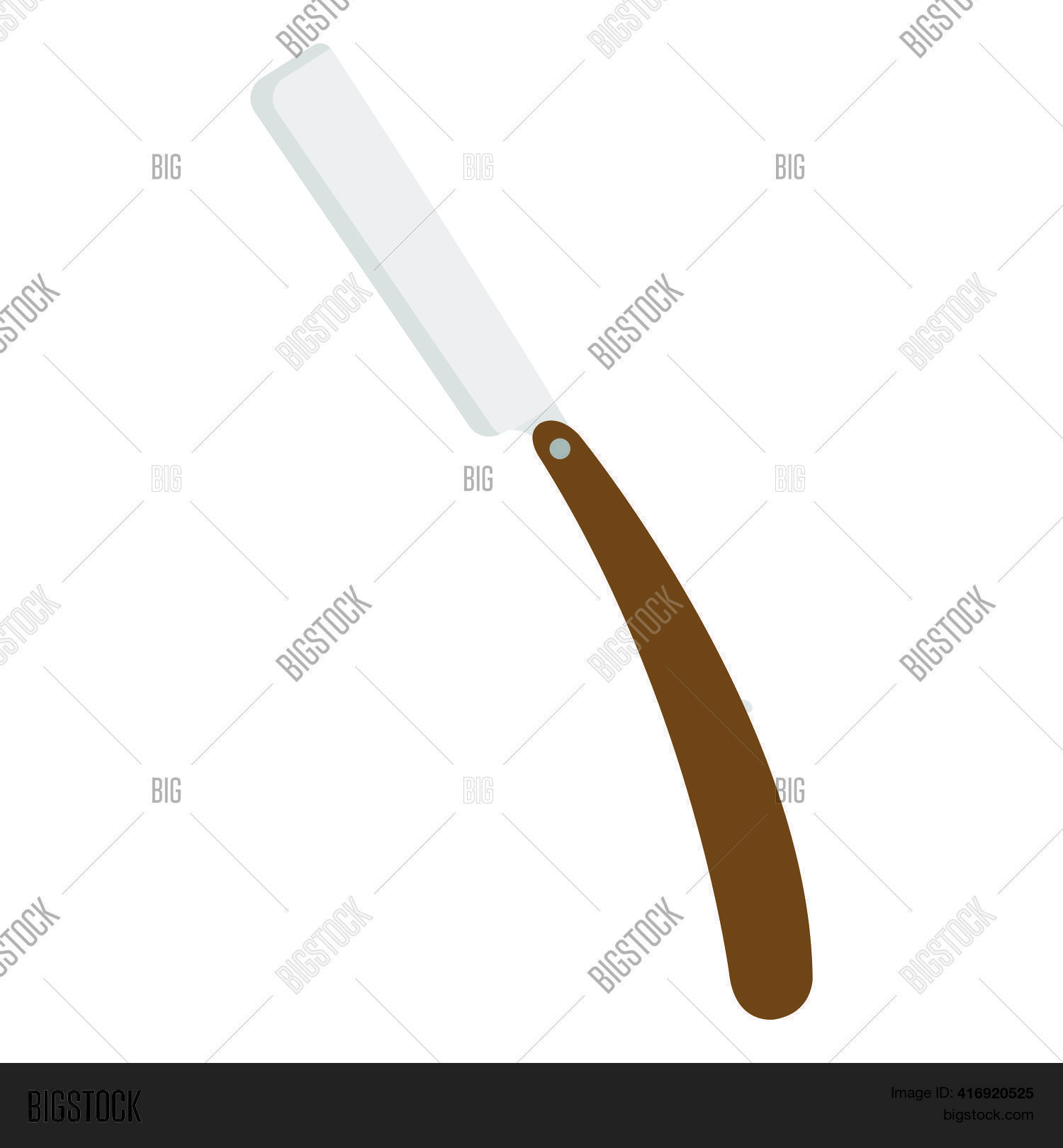 Razor Blade Symbol Vector & Photo (Free Trial) | Bigstock