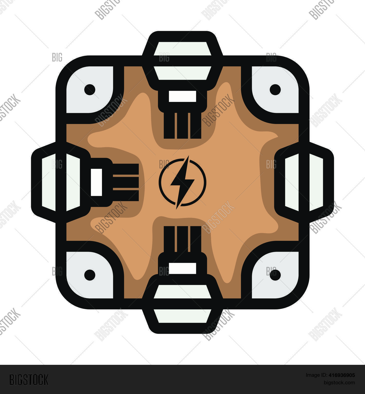 Electrical Junction Vector & Photo (Free Trial) | Bigstock