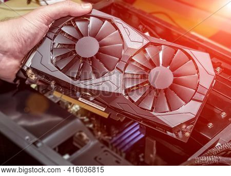 Installing Video Card Image & Photo (Free Trial) | Bigstock